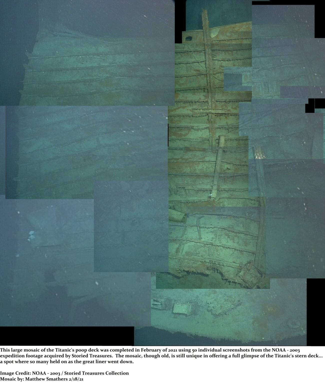 Wreck Thursday: An Overview of Titanic's Stern