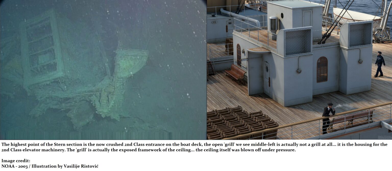 Wreck Thursday: An Overview of Titanic's Stern